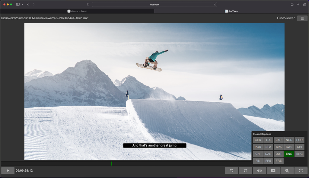 CineViewer Player – CineSys.io