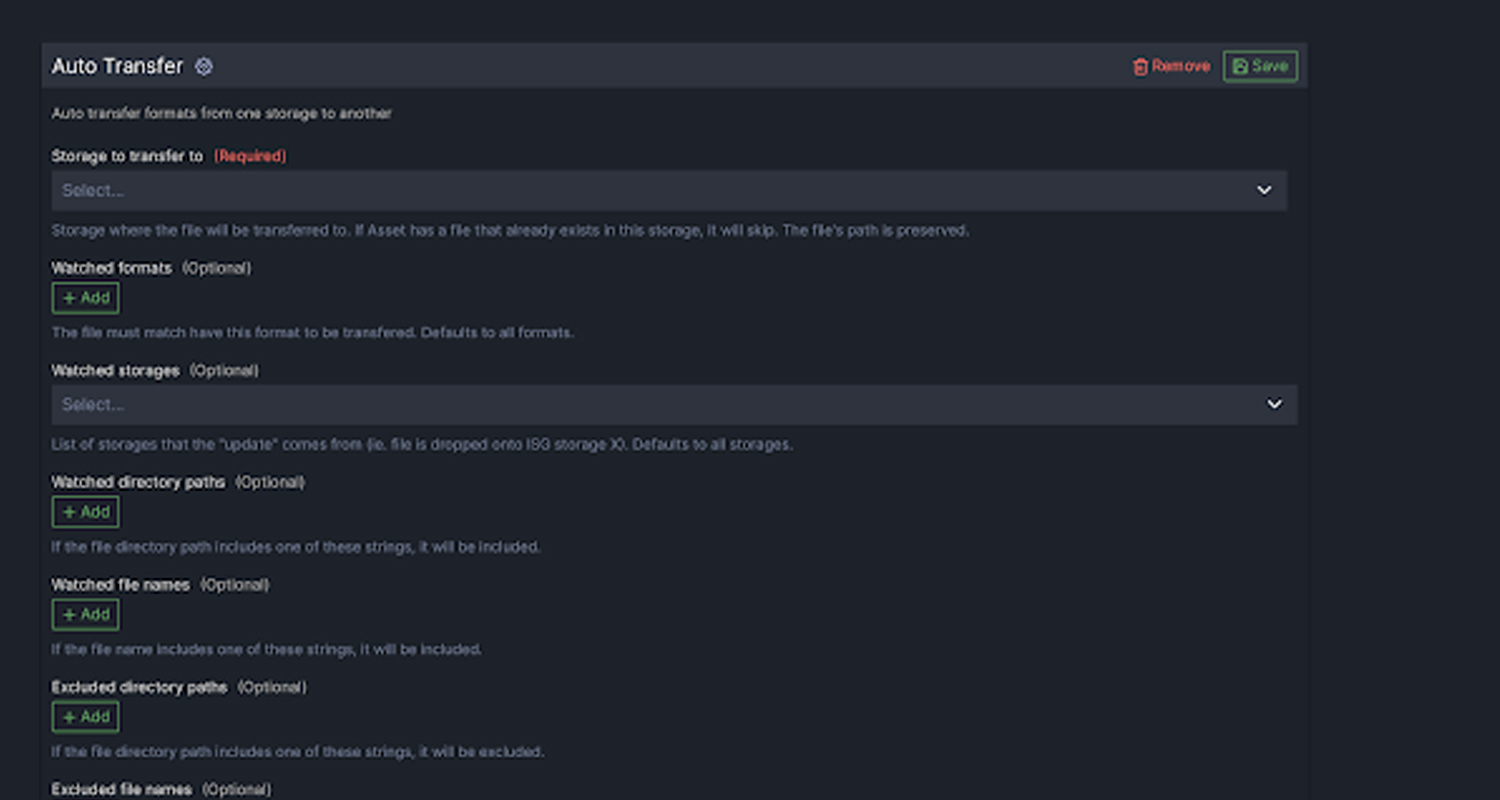 Auto Transfer - CineSys.io